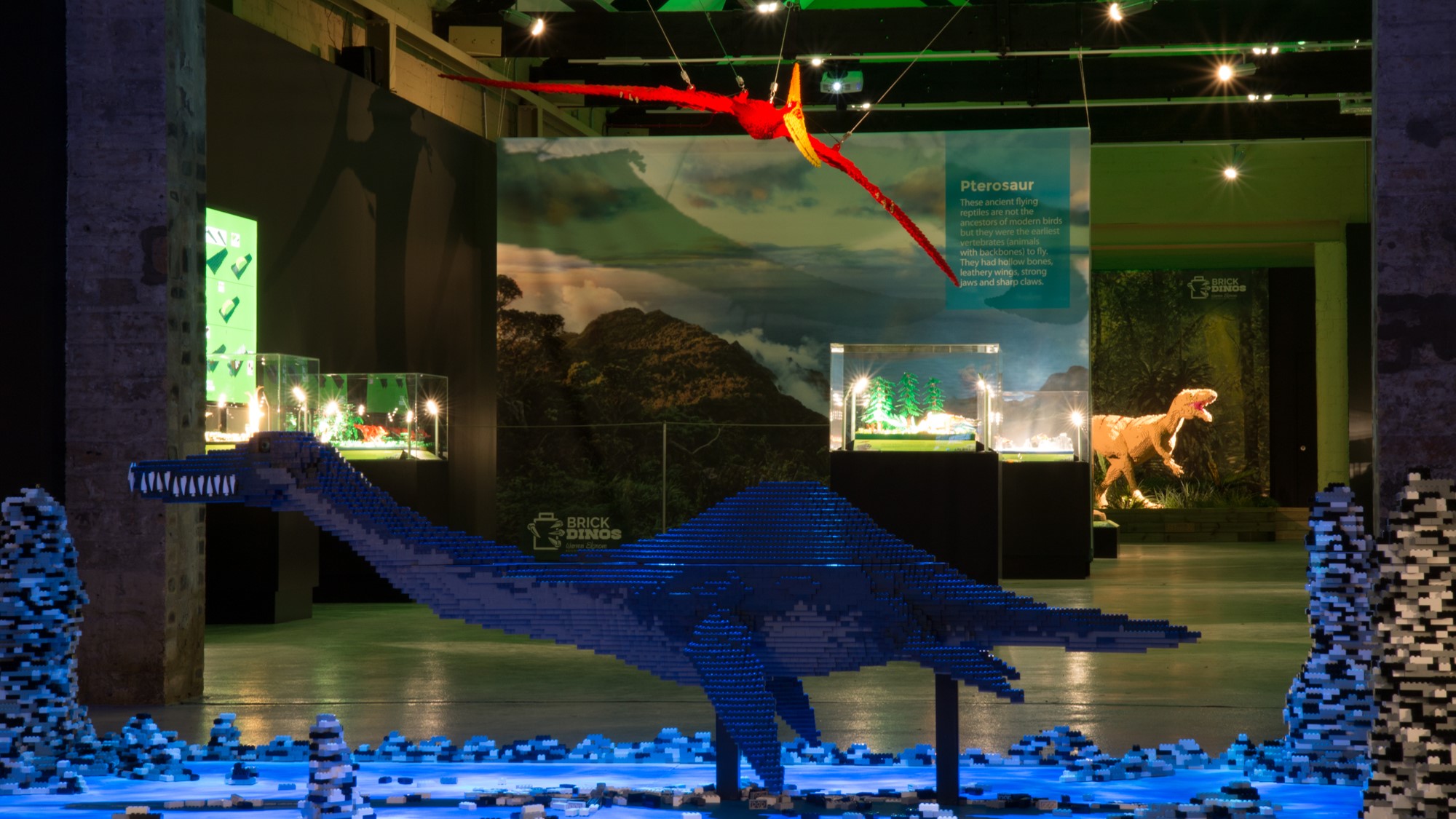 Brick Dinos - LEGO® brick exhibition - Sanders Exhibition Services